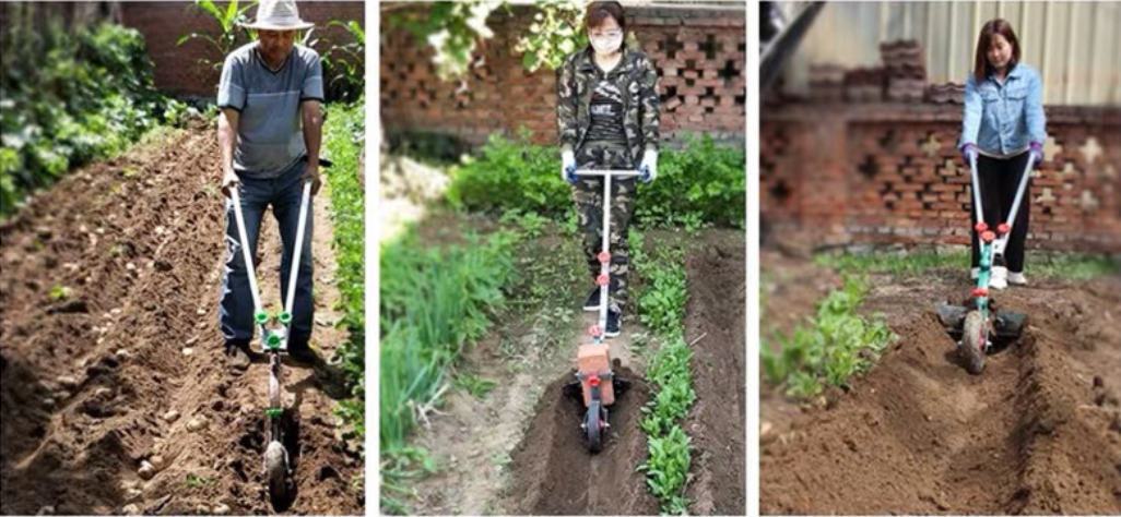 Hand-operated micro-cultivator Field cultivator Power cultivator ...