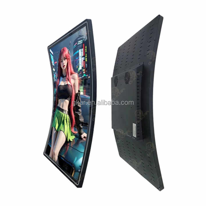 Gkar Lightweight Design 400 Nit Brightness PCAP 43'' Curve Touch Screen ...