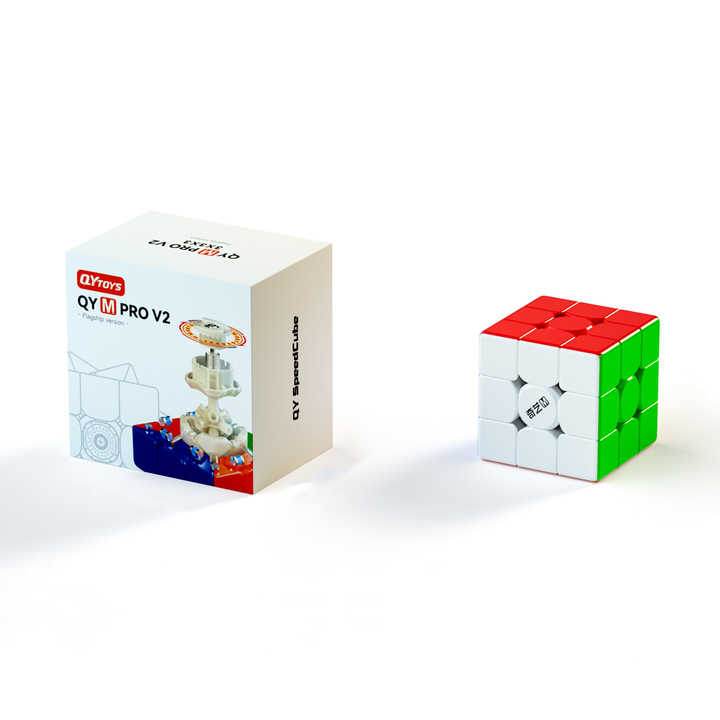 New QIYI M Pro V2 3x3 Magnetic Rubik's Cube - Professional Puzzle Toy ...