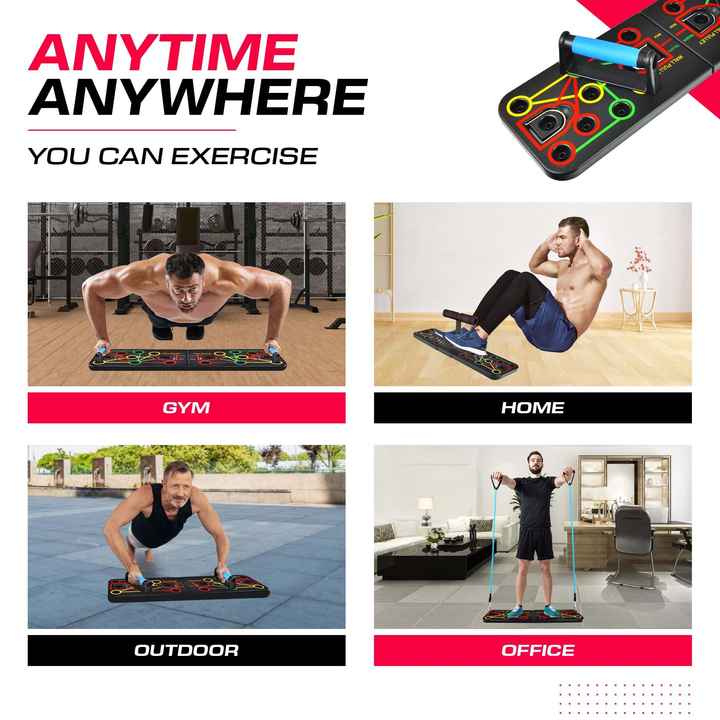 Multifunctional ABS Abdominal Push-Up Board Home Fitness Exercise ...