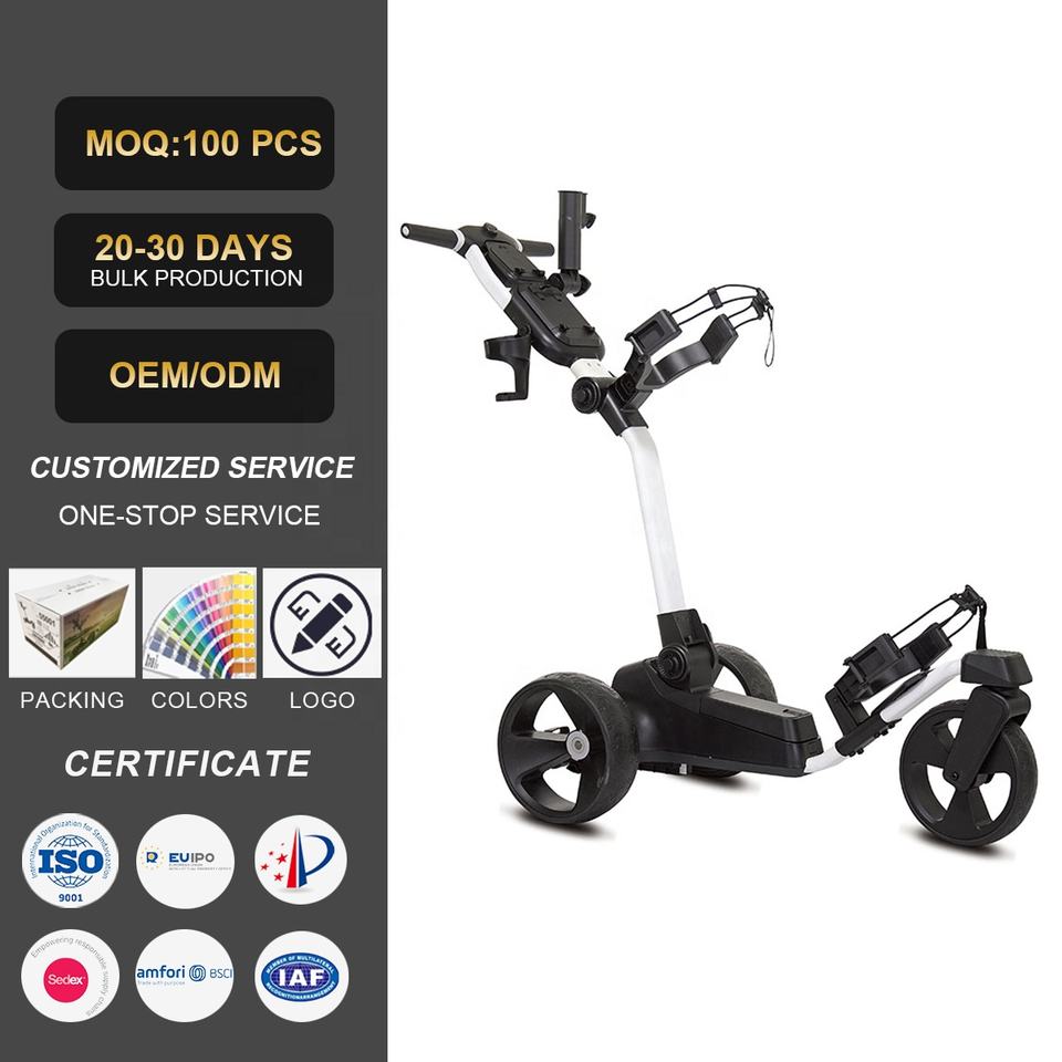 Remote Control Electric Golf Trolley Lithium Battery Motorized Golf ...