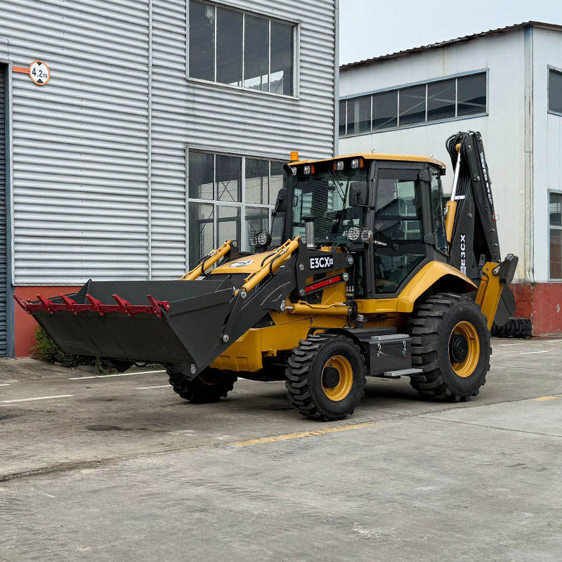 excav loader Load 1-2.5Ton Manufacture Sales mini backhoe loader for ...