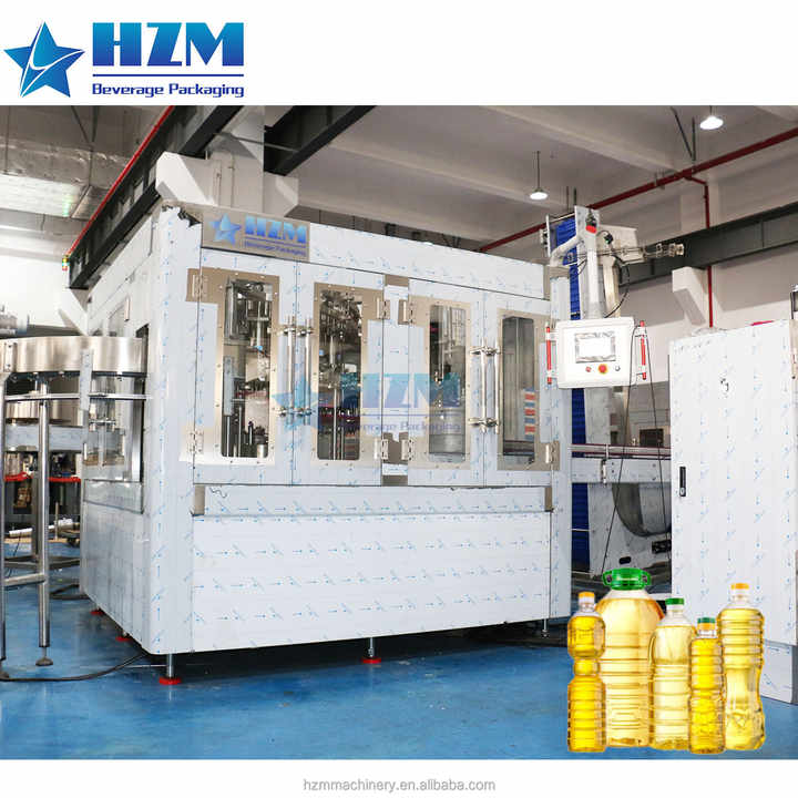 Efficient Edible Oil Packaging - Automatic Production Line