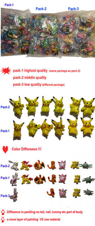 Wholesale Cheapest High Quality 2-3cm PVC Action Figures