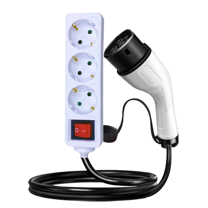16A 3.5kw Electric Car Discharger Type1 Type2 GBT Ev Charger Plug 220v ...