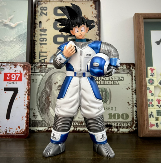 Dragon Ball Z Kid Goku PVC Action Figure with Flying Nimbus & Power ...
