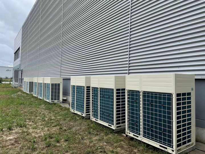 AirTS R410A Rooftop Industrial VRF Air Conditioner Indoor air Handling ...