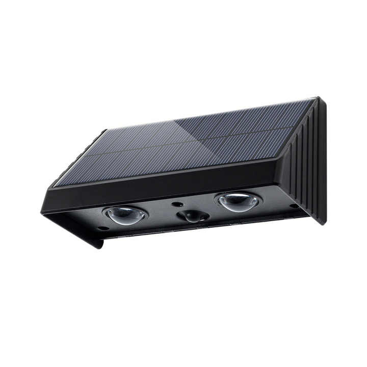 Solar Outdoor Garden Porch Light Auto-On at Dusk Waterproof Wall Washer ...