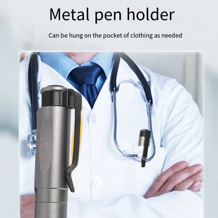 3 Light Medical Flashlight Portable Rechargeable Torch Eye, Ear, Nose ...