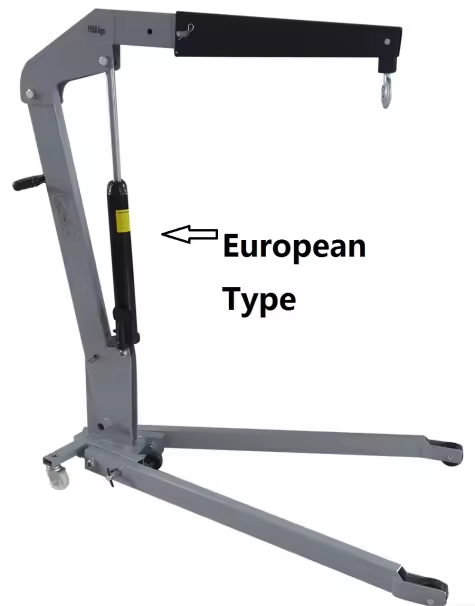 Car Hydraulic Jack Engine Crane 2 Ton Foldable Shop Crane in Stock ...