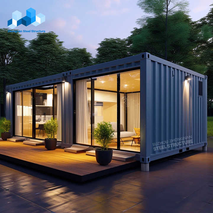 Prefab Shipping Container Home 2 Storey Building for Romania