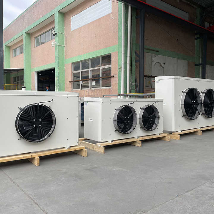 Anti-Corrosion Coil Refrigeration Condensing Unit Walk in Cooler Condensing Unit and Evaporator ...