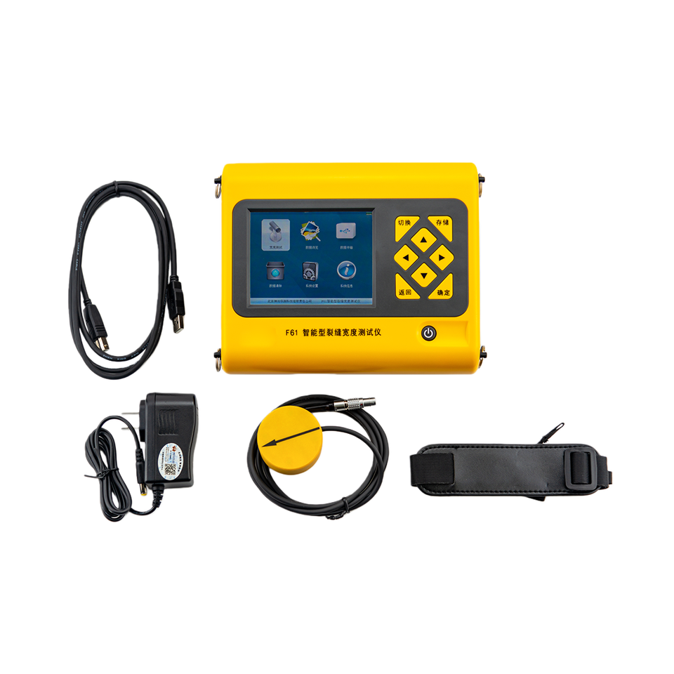 F61 Intelligent Crack Depth Tester Crack Measurement Instrument with 1 ...