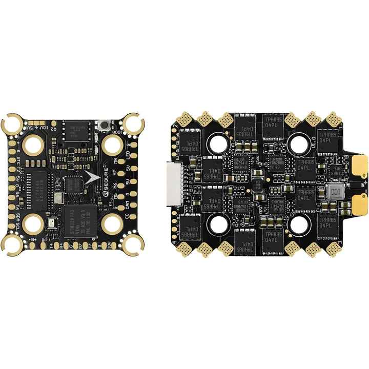 SEQURE AIO 70A 4IN1 Brushless ESC 20x20 30.5x30.5 FPV Drone FC Stack 5V/10V Dual BEC Betaflight ...