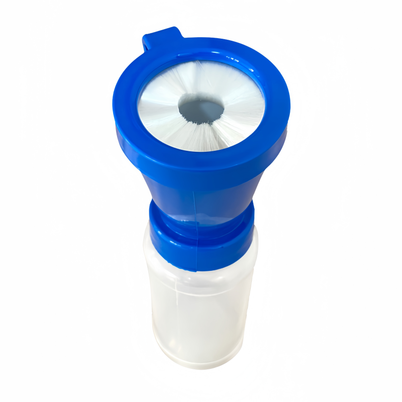 Animal Nipple Medicine Teat Dip Bottle with Brush Eco-Friendly Plastic ...