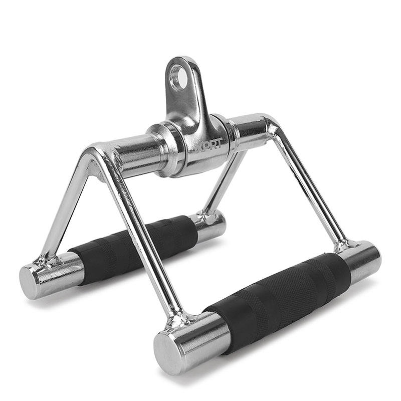 MB402 Steel Cable Attachment Double D Row Handle for Seated Row Workout ...