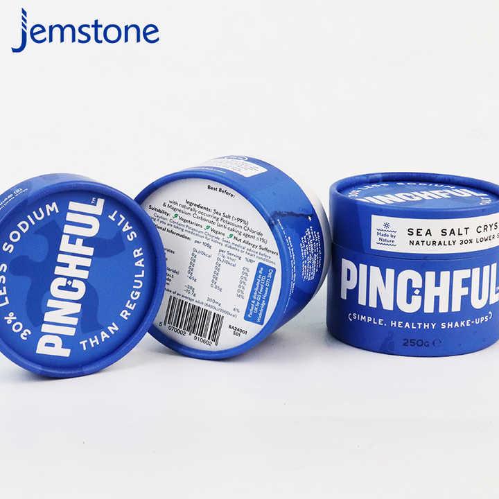 Luxury Bath Salt Glass Jar Packaging Custom Salt Packaging Roll ...