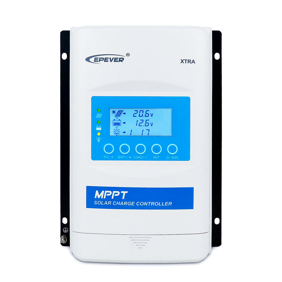 For Epever 40 Amp MPPT Solar Controller Lithium Batteries Regulator for ...