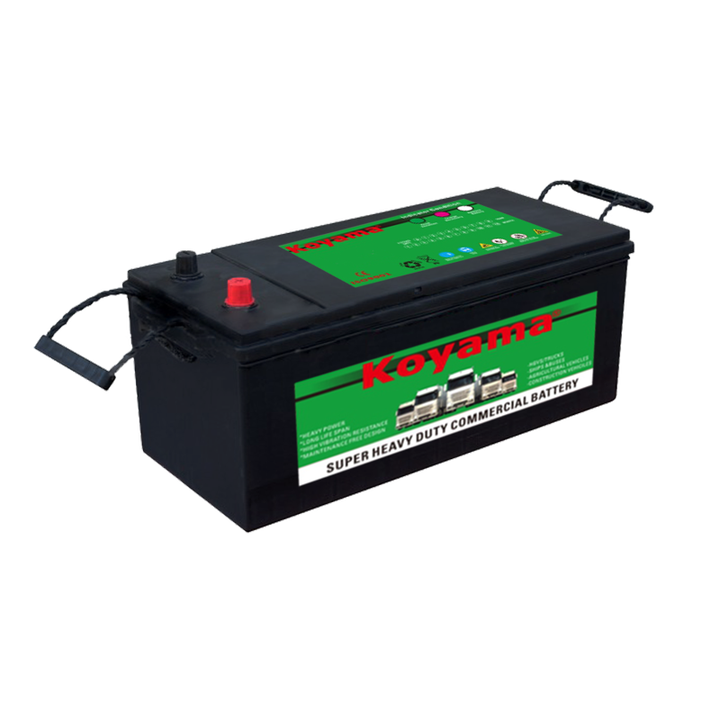12V 225AH Super Heavy Duty Commercial MF Lead Acid Battery