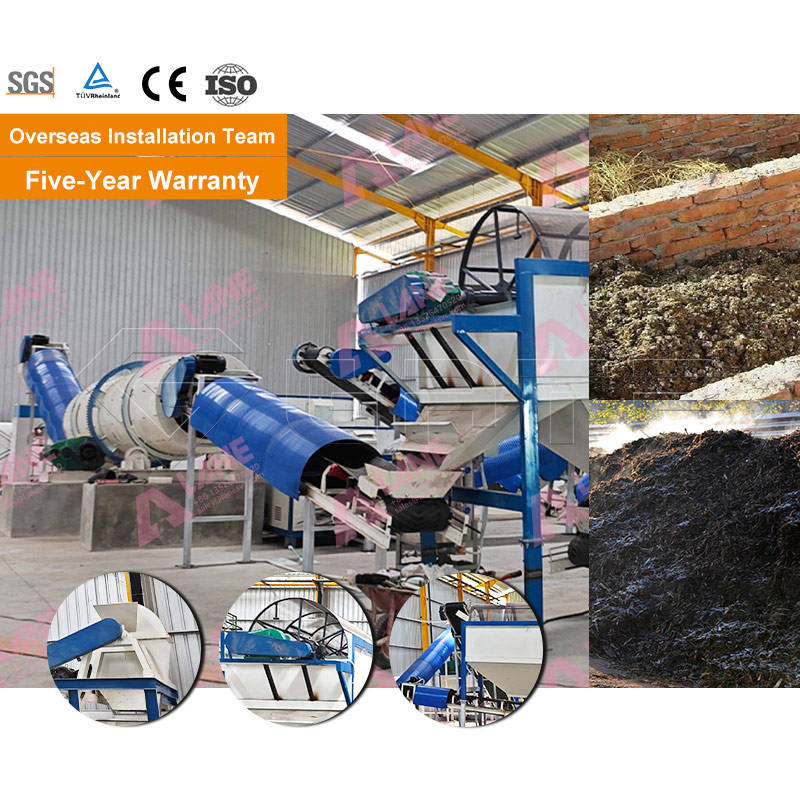 Automated Poultry Farm Waste Recycling System Goose Manure Composting ...