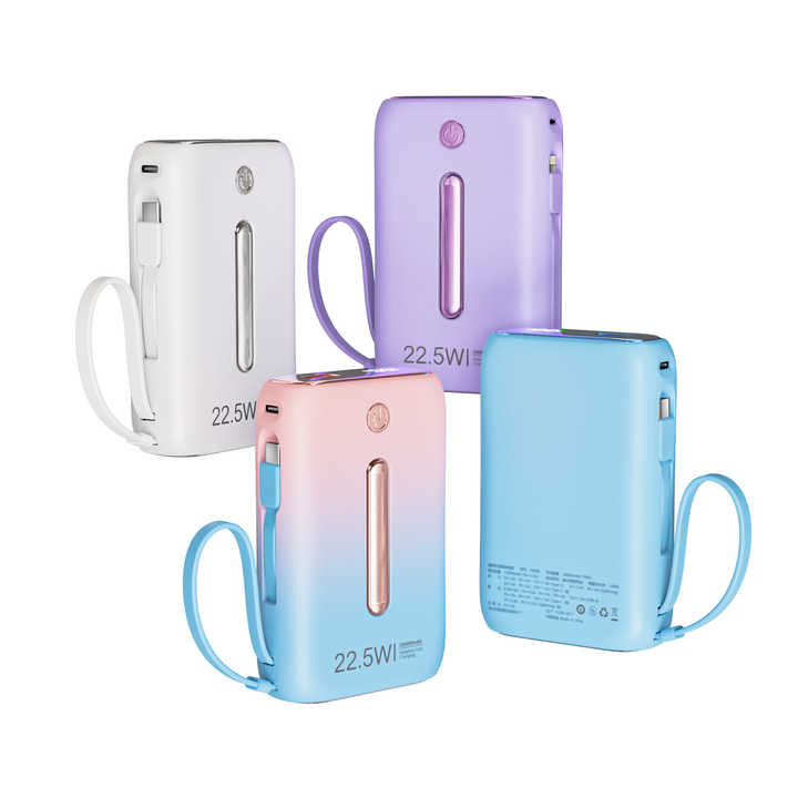 2024 Mini Power Bank - 22.5W Fast Charging, 20000mah Capacity