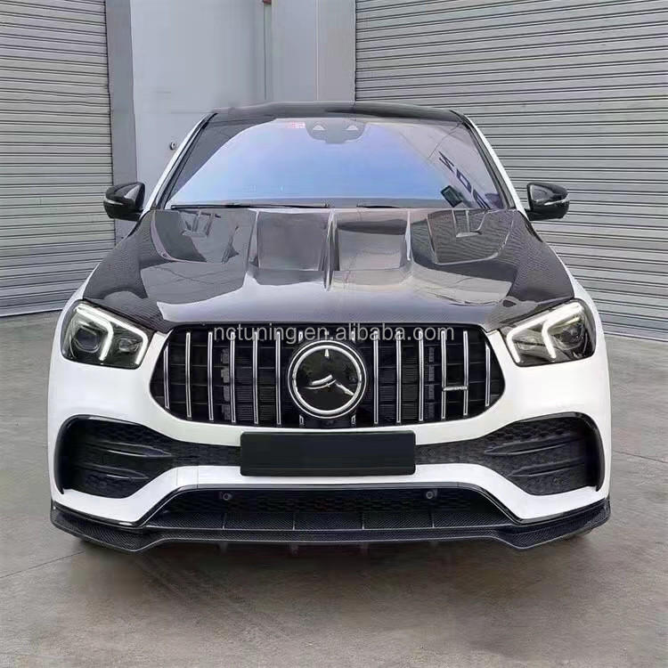 GLE Coupe LART Style Carbon Fiber Hood for 2019-2022 Mercedes GLE C167 ...