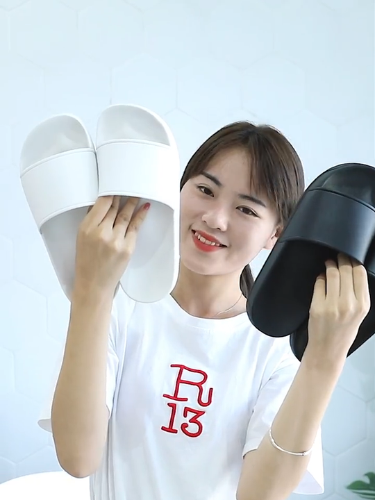 Custom Slides with Logo - Comfortable 3D Embossed Slippers