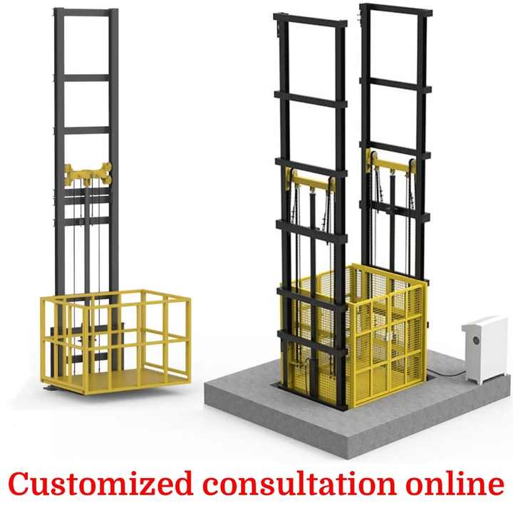 Vertical Electric Platform Lift - Hydraulic Cargo Elevator
