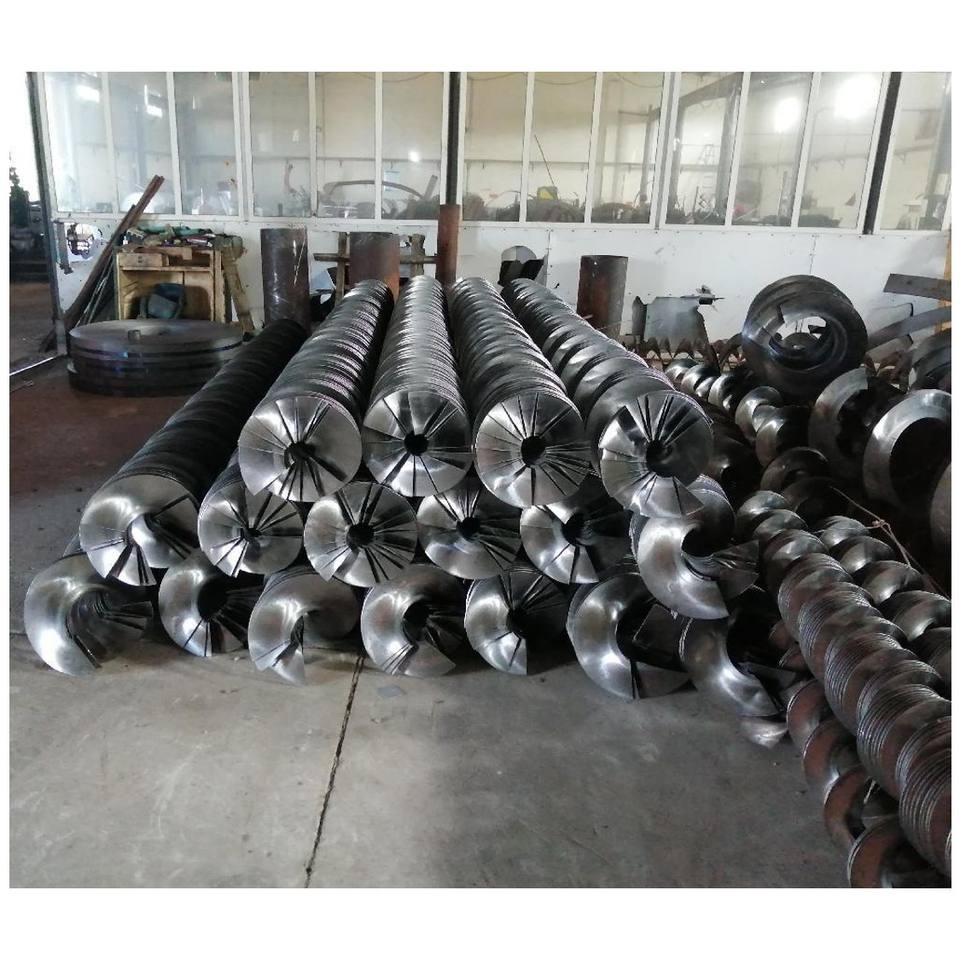 2025 New Stainless Steel Helical Flight Screw Extruder Barrier Flight ...