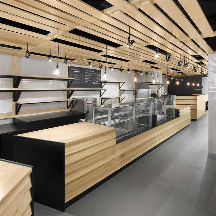 Modern Tea Shop - Customized Kiosk Interior Design