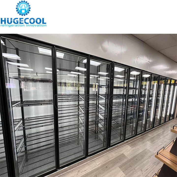 Sandwich Panel Glass Door Walk in Cooler - Efficient Storage