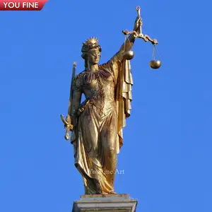 Stunning life size bronze lady justice statue for Decor and Souvenirs ...