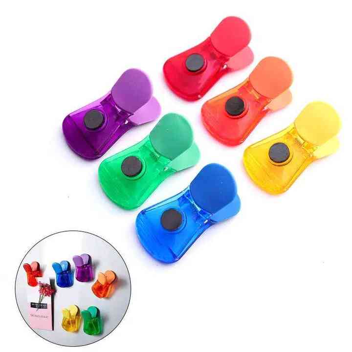 Chip Clip with Magnet, Plastic Clips for Food and Kitchen Storage ...