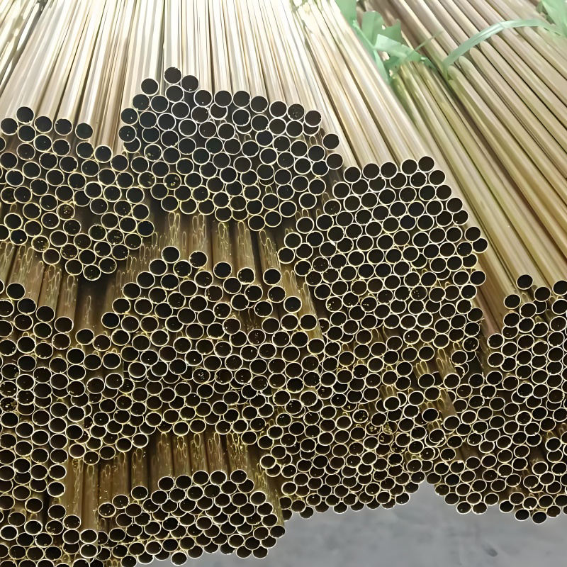 Brass Tube with Copper Capillary Cold Drawn 6\" SCH 40 CUNI 90/10 ...