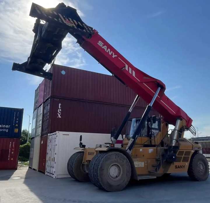SRSC45H1 45 Ton Reach Stacker Heavy Duty Durable Frame for Inland ...