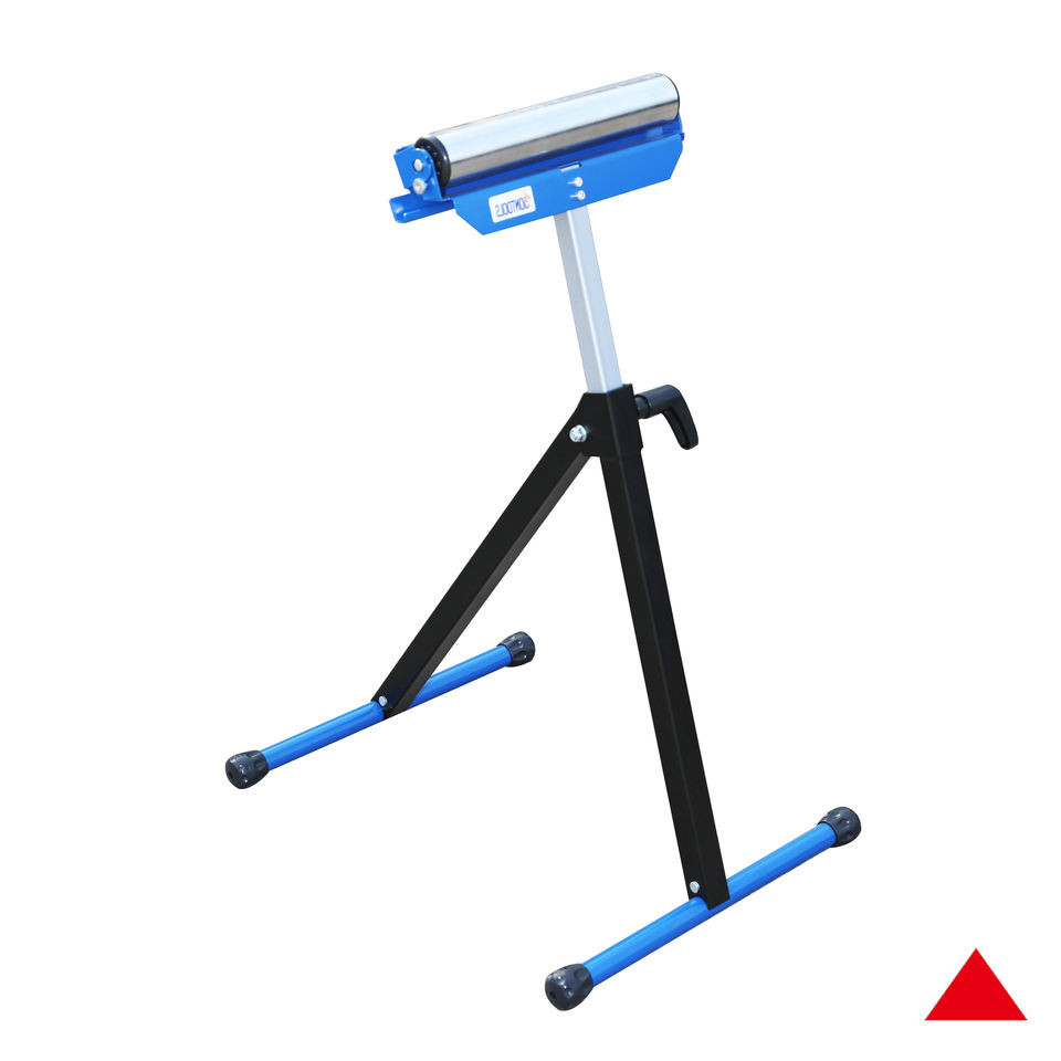 Folding Stand with Height Adjustable & Foldable Roller Trestle