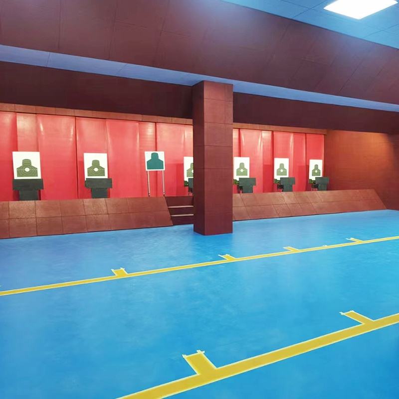 Anti-vibration Shooting Range Rubber Tiles by Green Valley