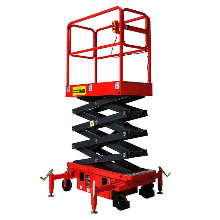 Mini Mobile Elevator 5.9m - Outdoor Hydraulic Scissor Lifter