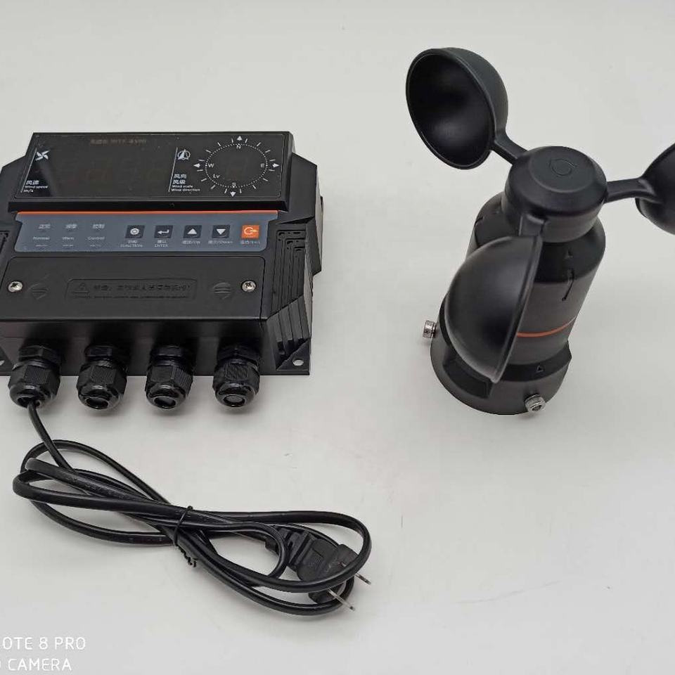 Tower Crane Mobile Crane Anemometer Wind Speed Sensor and Alarm Device ...