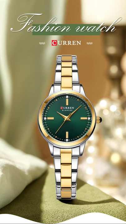 Curren 9094 Women's Stainless Steel Wristwatch with Quartz Movement ...