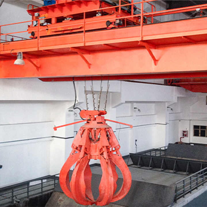 Four Rope Bucket Grab Hydraulic Cylinder Grab for Crane or Excavator ...