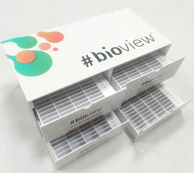 Premium White Acrylic Daily Contact Lens Organizer 4 Drawers Acrylic ...