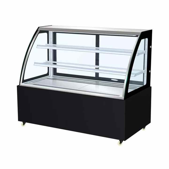 Fan Cooling Cake Showcase Display Chiller With LED Lights| Alibaba.com