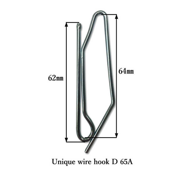 Heavy Duty Wire Hook D Rail Unique Decoration Tie Back Pole Track Rod ...