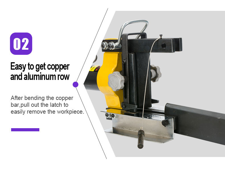 CB-150D Portable Cost-effective Multifunctional Hydraulic Busbar Bender Processor Press for ...