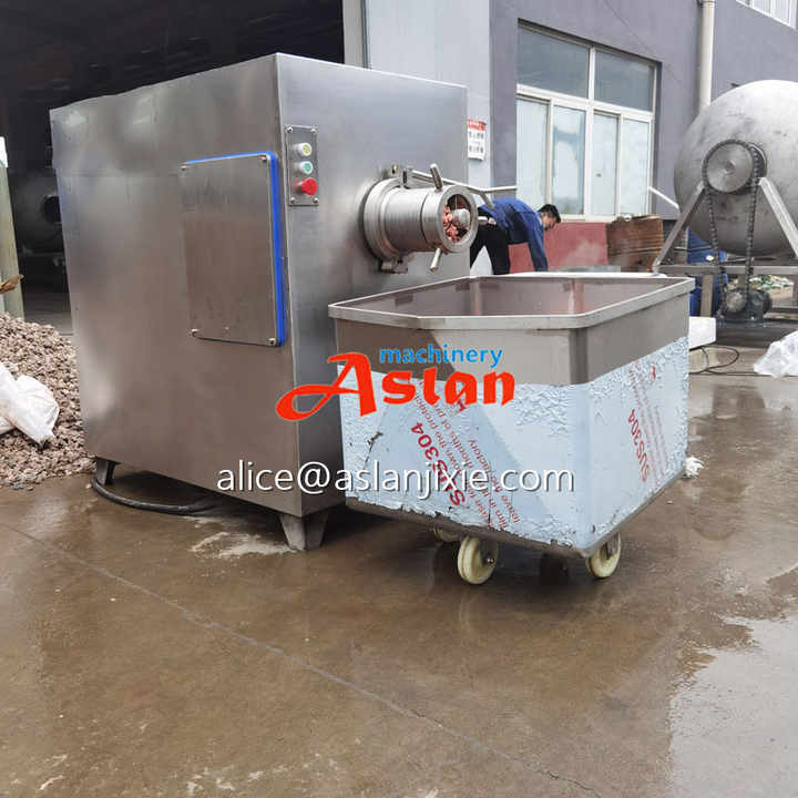 500 kg Fresh Chili Mincing Machine / Auger Stainless Steel Chili Sauce ...