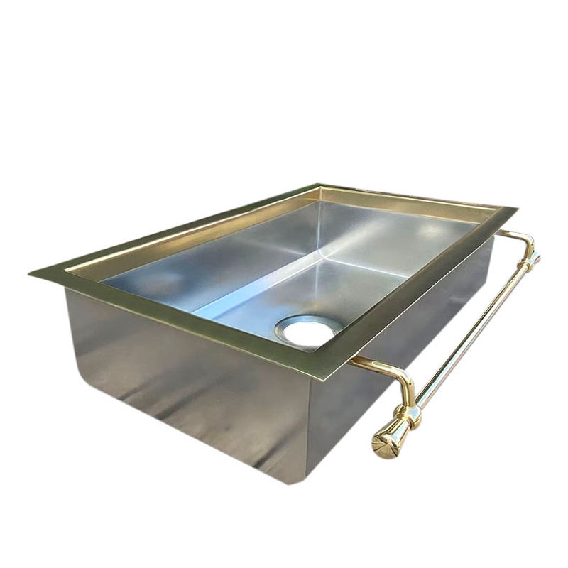 "officine" Gullokitchen Sink Farmhouse Handmade Stainless Steel with ...