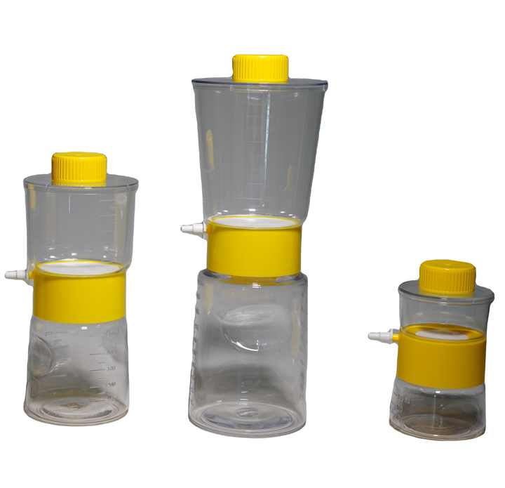 Microbiological Disposable Vacuum Filtration System Nylon or PES ...