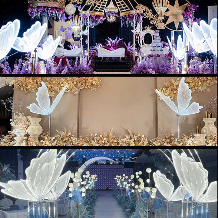 Butterfly Light Wedding Decorations - Elegant & Adjustable