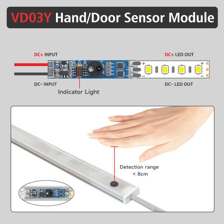 GREESON Short Distance Scan Sensor Module Hand Sweep Inductive Switches ...